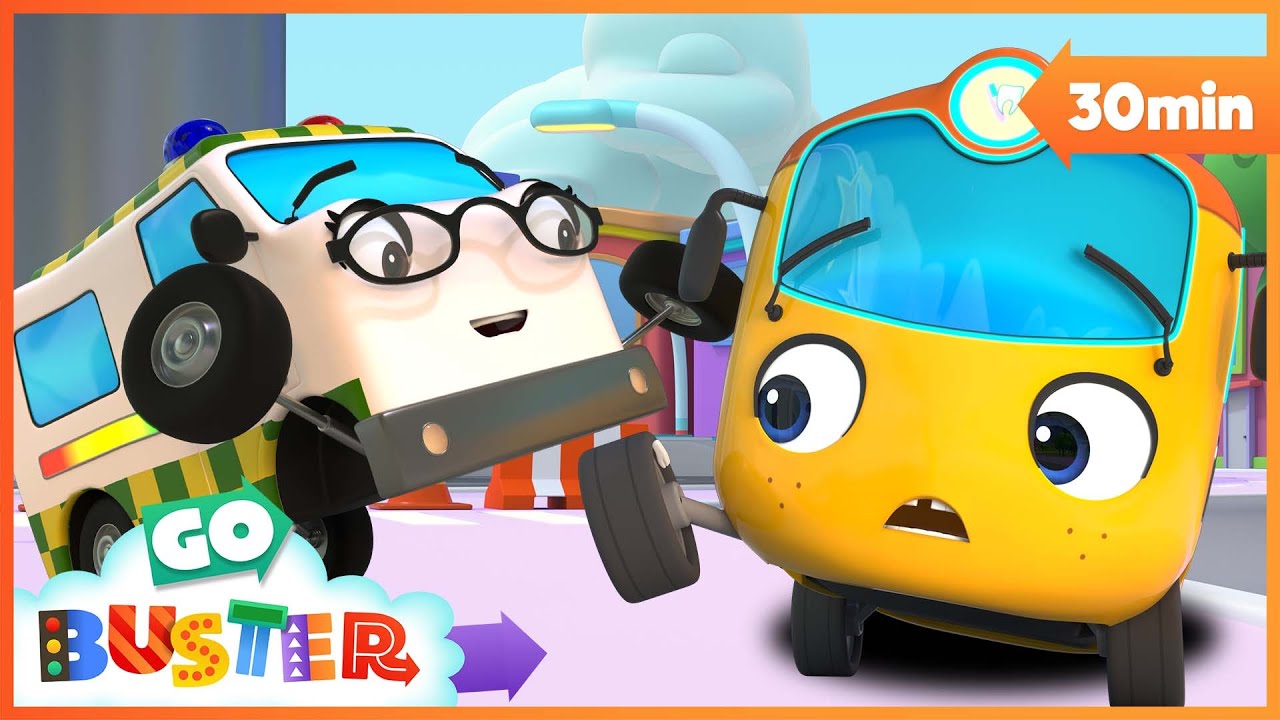 Buster Get's a Wobbly Tooth | Go Buster - Bus Cartoons & Kids Stories ...