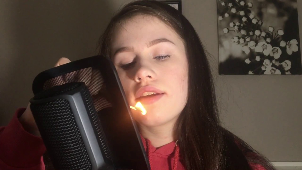 FIRE ASMR - lighting matches - YouTube