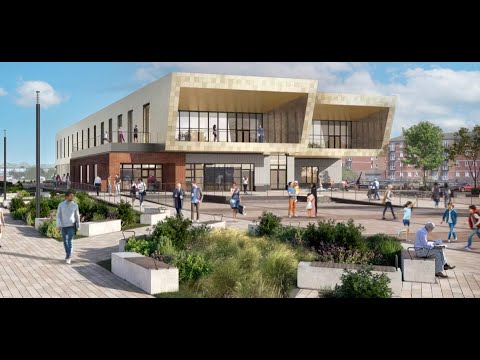 Work Begins on Highlight, Hartlepool's New Leisure Complex - YouTube