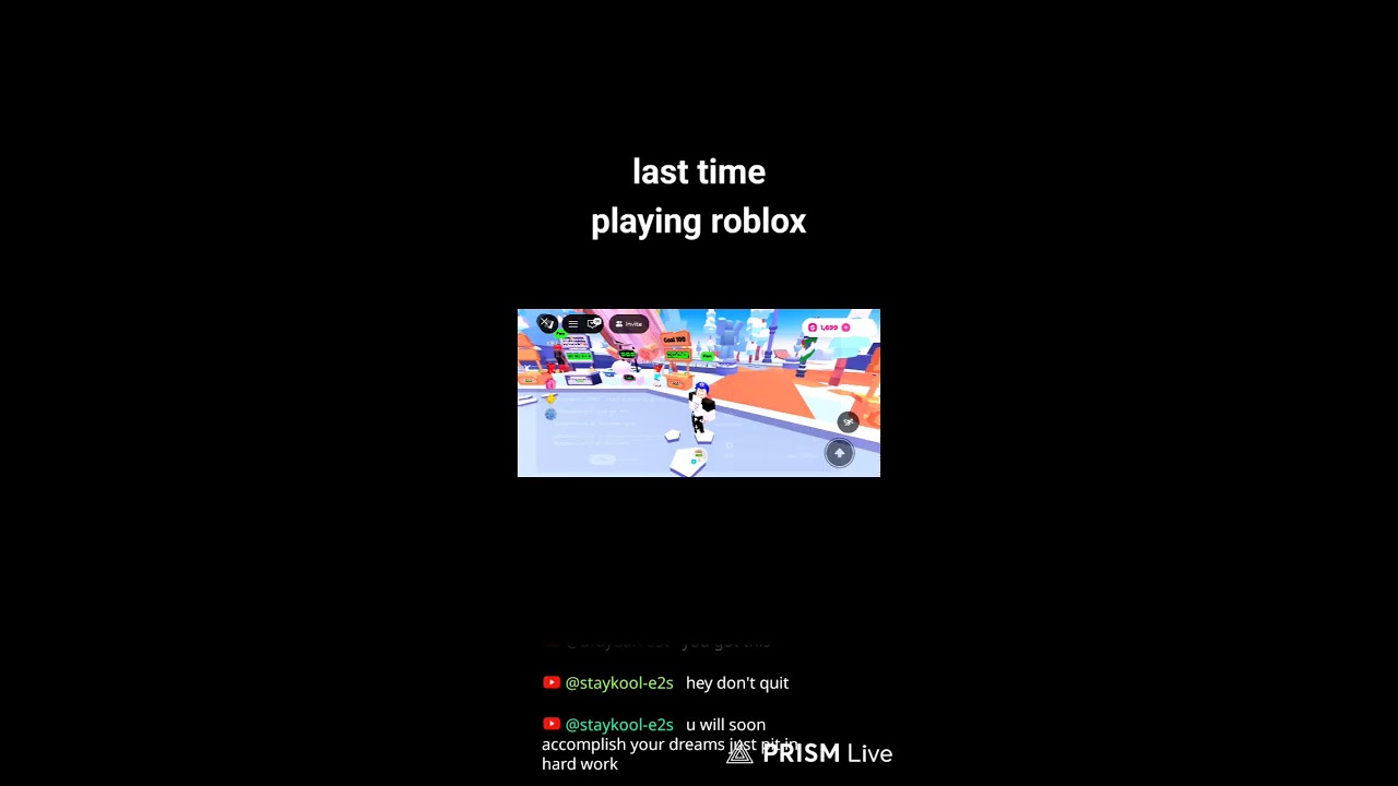 last time playing roblox - YouTube