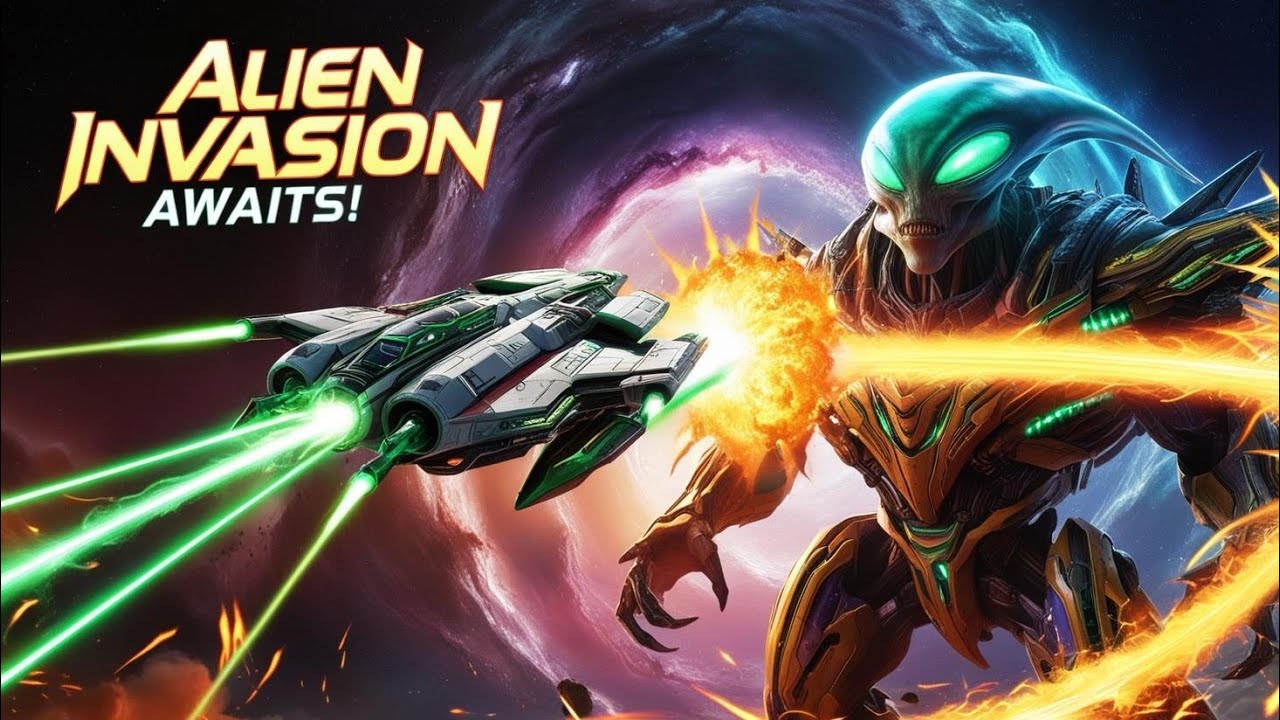 Galaxy Shooter Android Game: Can You Survive the Alien Invasion? - YouTube