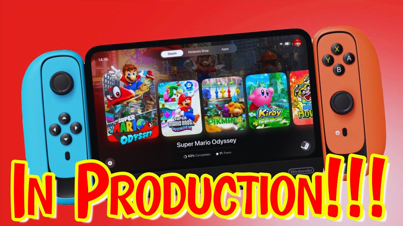 Nintendo Switch 2 In Production Confirmed - Release Date Hint - YouTube