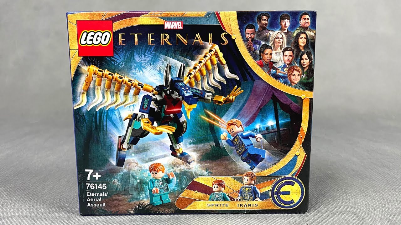 LEGO MARVEL 76145 | ETERNALS - ATAK POWIETRZNY | RECENZJA - YouTube