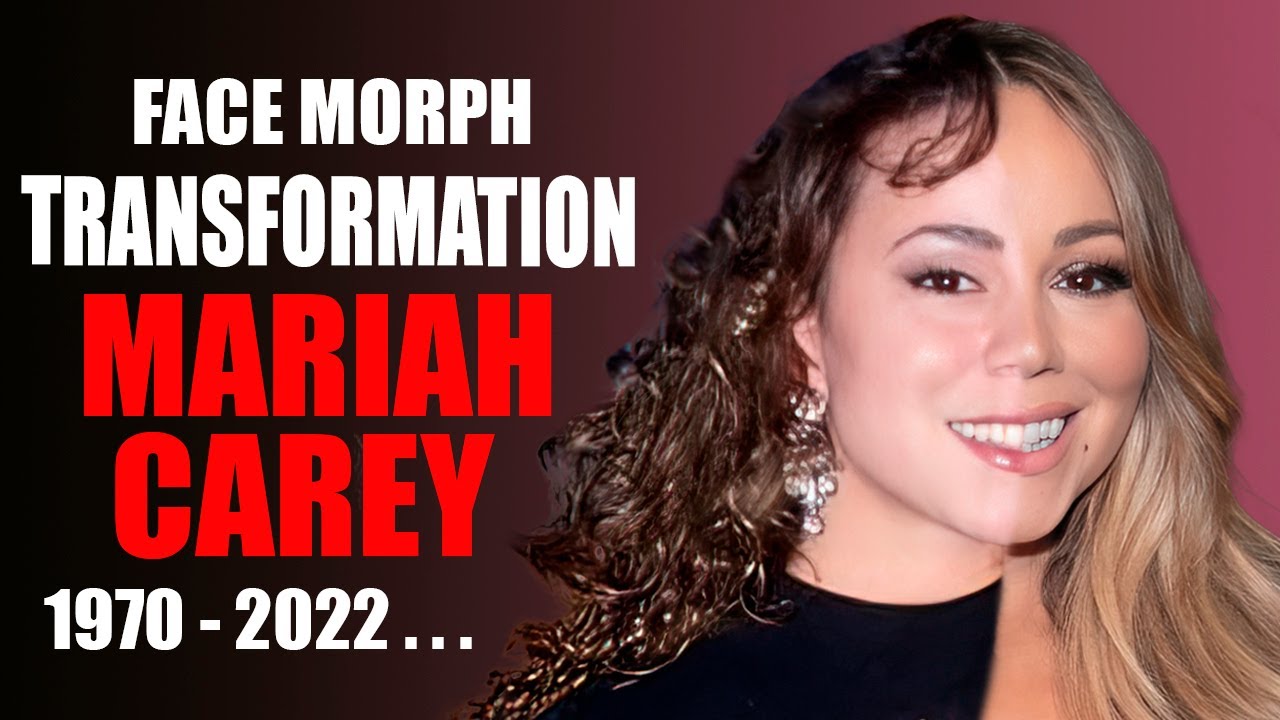 Mariah Carey Transformation Face Morph Evolution 1970 2022 Youtube