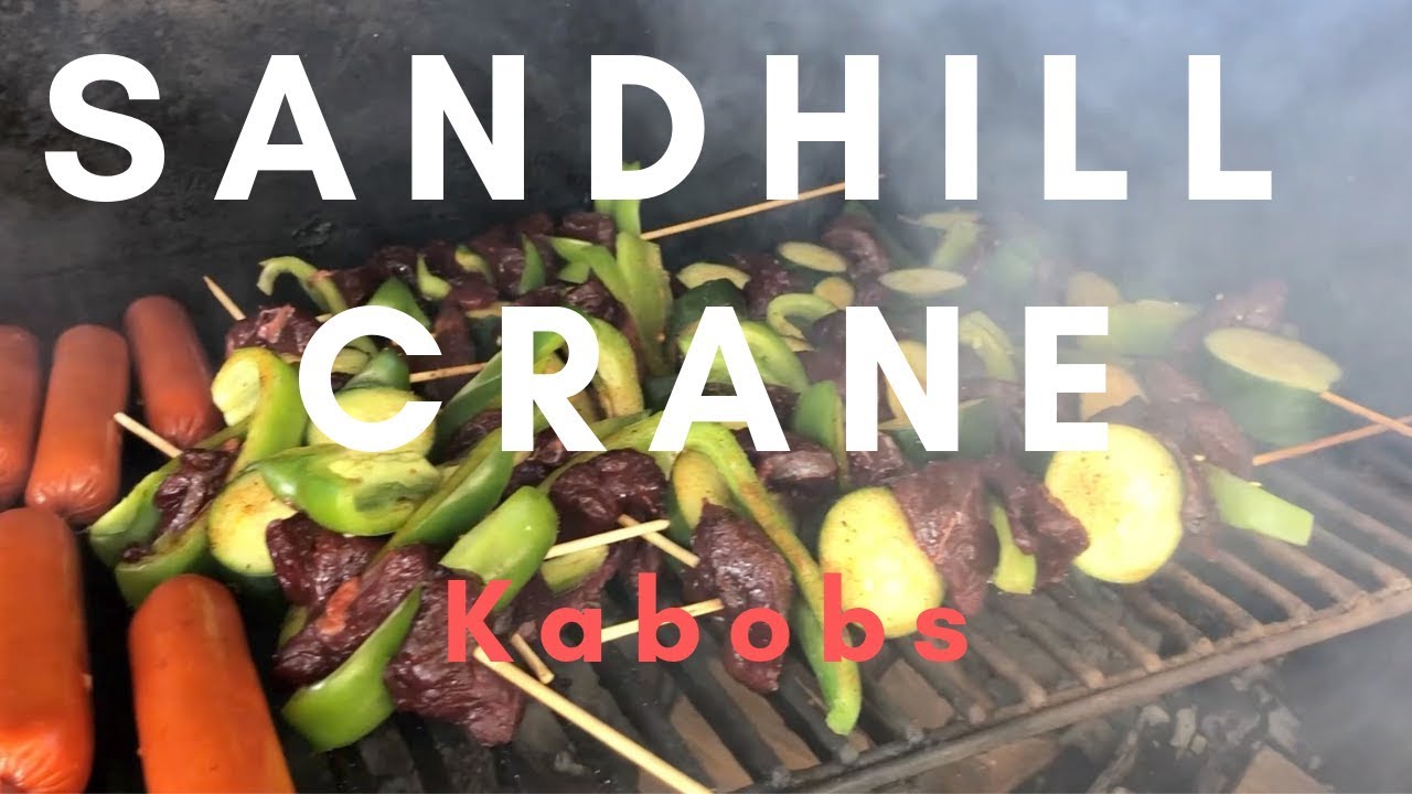 Cooking Sandhill Crane and Tailgating - YouTube