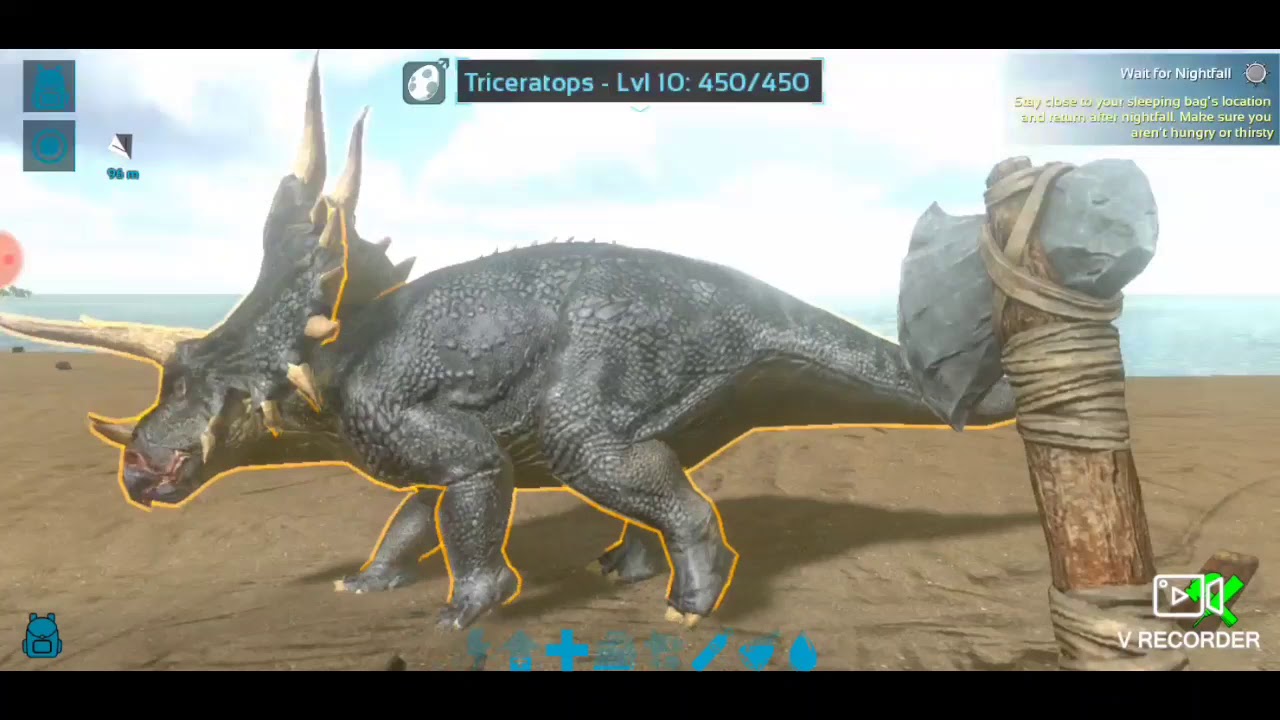 welcome to the island/ ark mobile #1 - YouTube