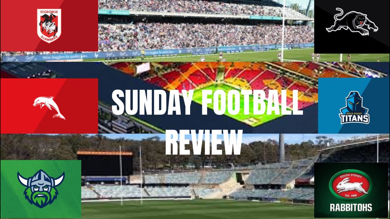 NRL SUNDAY FOOTBALL REVIEW ROUND 21 2024 - YouTube