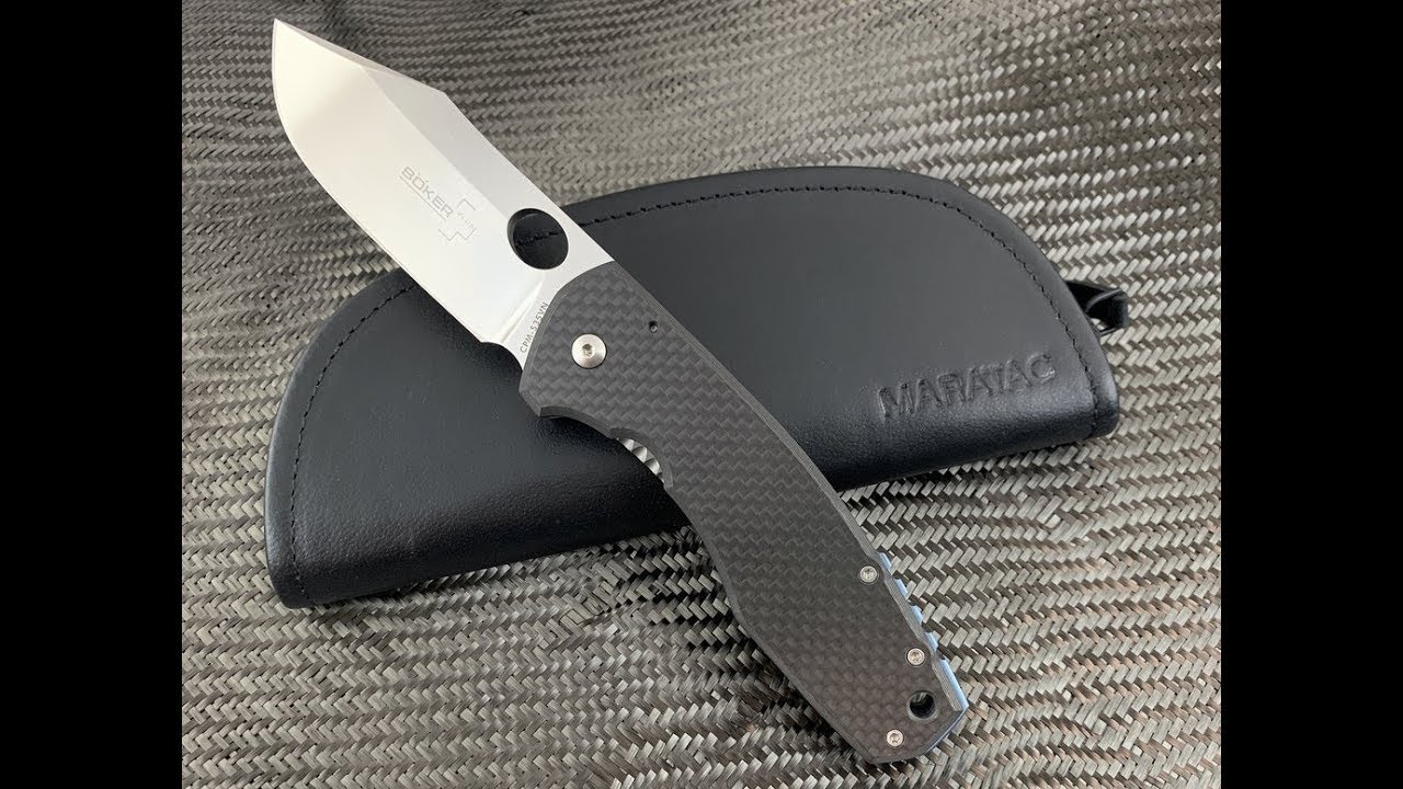 Boker Boss Carbon Ti. Last Run, Retired - YouTube