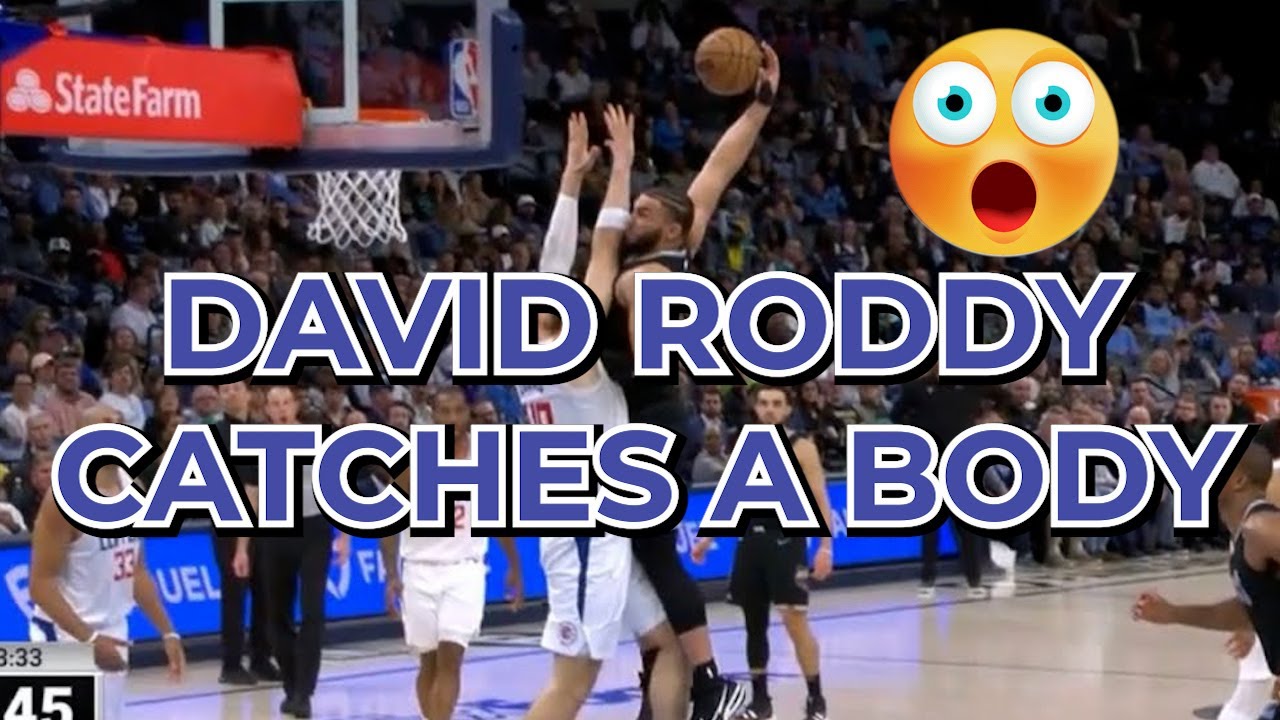 DAVID RODDY DUNKS ON IVICA ZUBAC! - YouTube