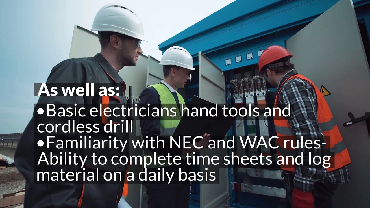 We Are Hiring! - Seattle Electrician Near You - YouTube