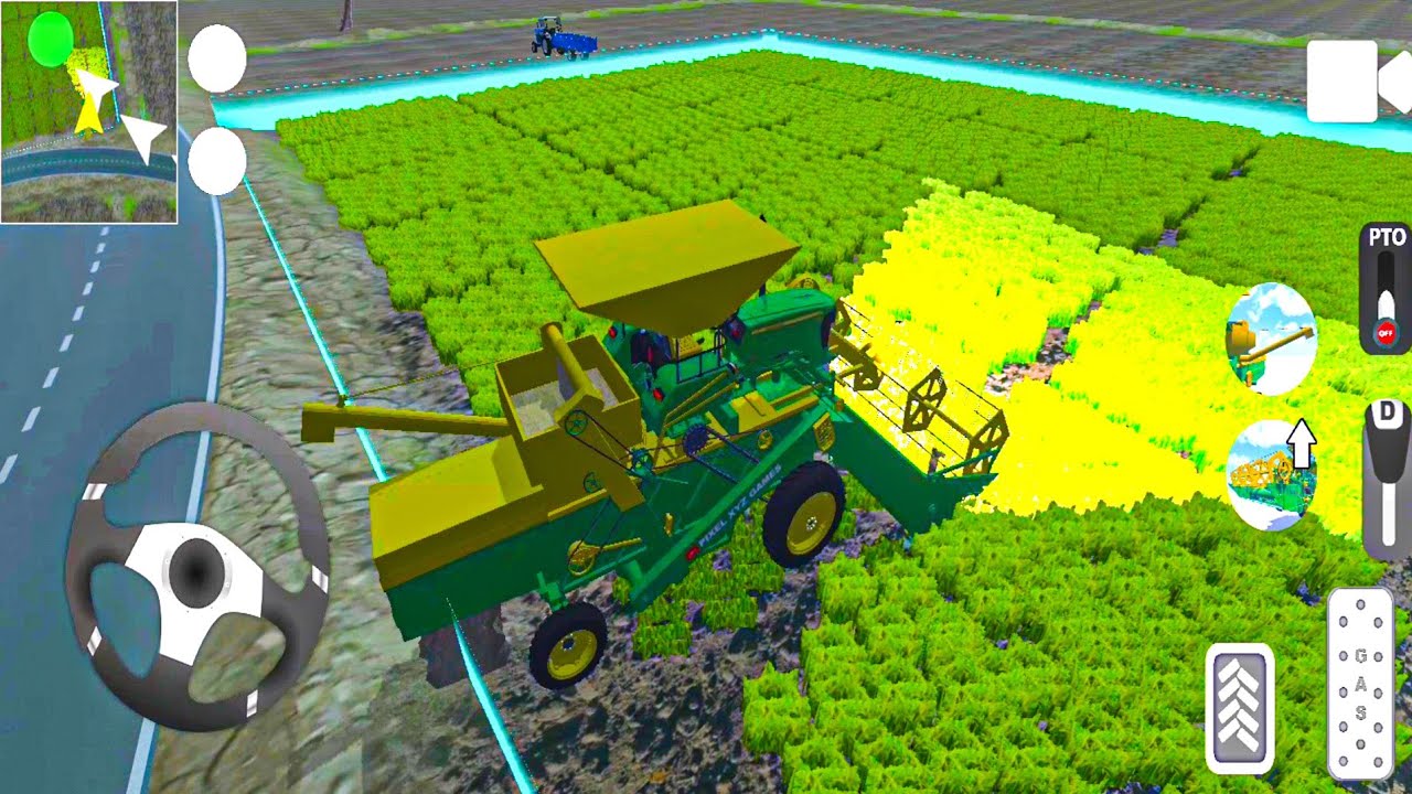 Farming Simulator 3D - Farming harvesting At Night Using Farming ...
