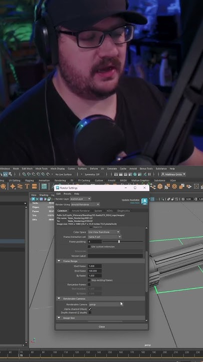 How to render an image sequence in Maya #autodesk #maya #3d - YouTube