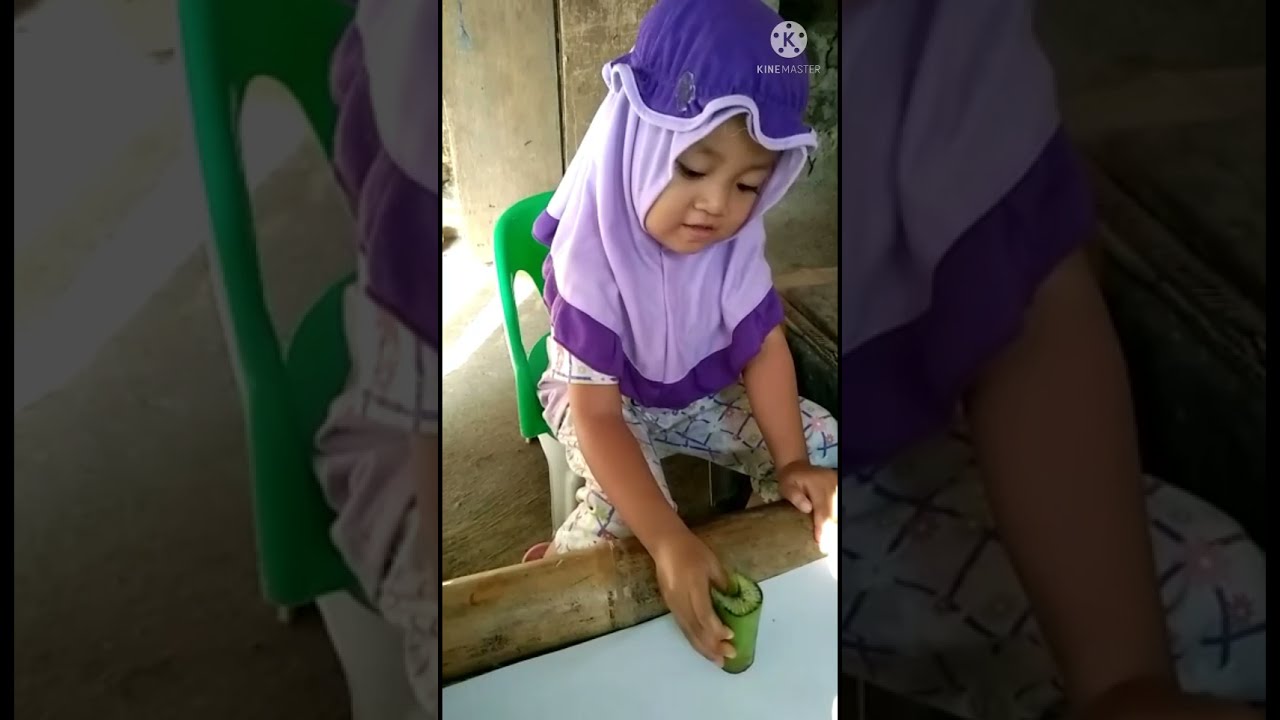 PEMBELAJARAN PAUD & KB "MENGECAP DENGAN PELEPAH PISANG" Bersama Kirani ...