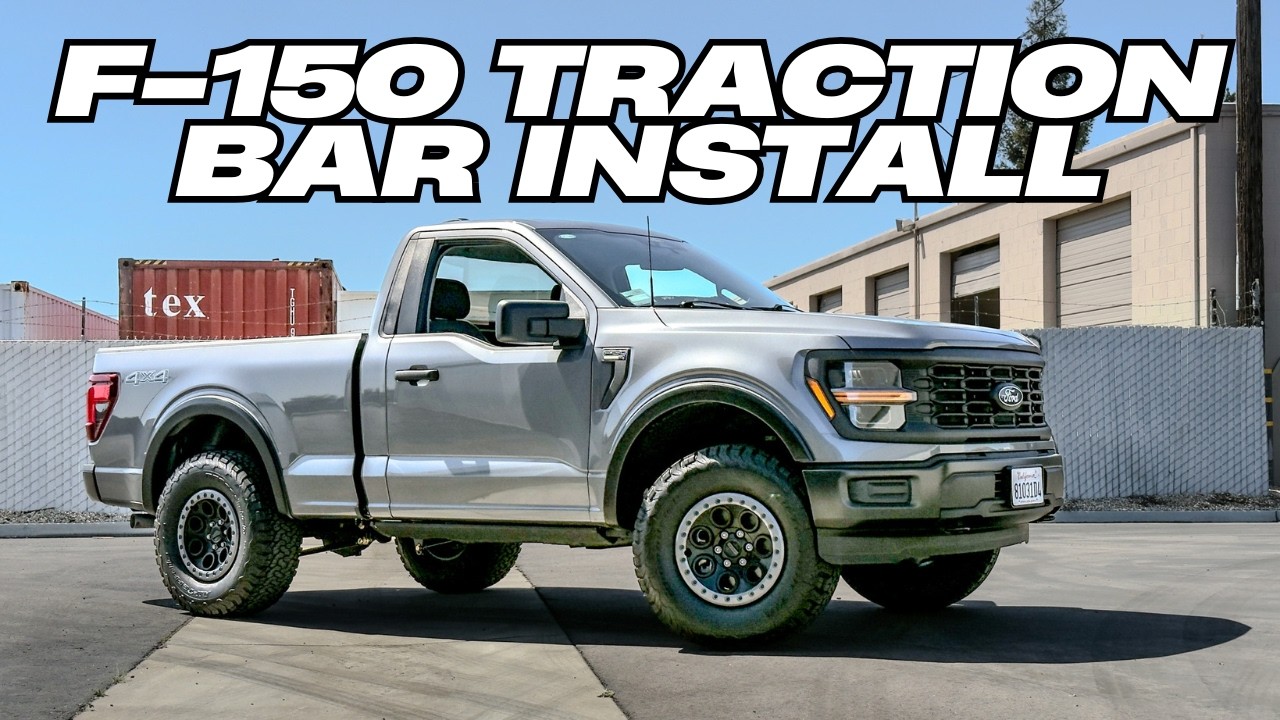 2015-2024 Ford F-150 Traction Bar Install! (2WD and 4WD) - YouTube