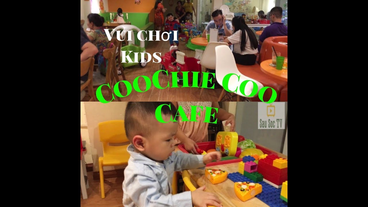Review quán Cafe có khu vui chơi cho bé - Coochie Coo Cafe | SauSoc TV ...