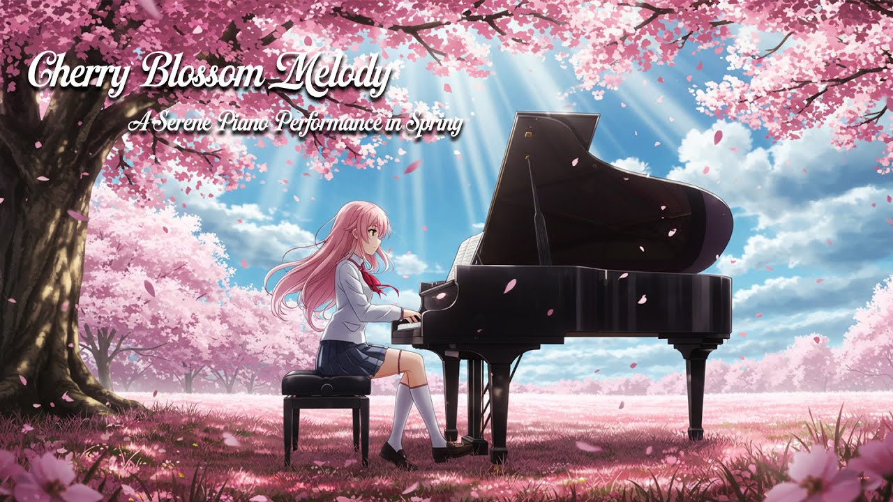 "Cherry Blossom Melody – A Serene Piano Performance in Spring" - YouTube