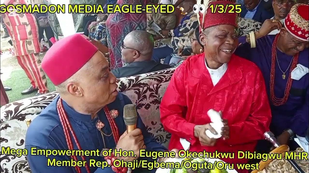 RT. Hon. Eugene Okechukwu Dibiagwu MHR Member Representing Ohaji Egbema Oguta Oru west Federal ...