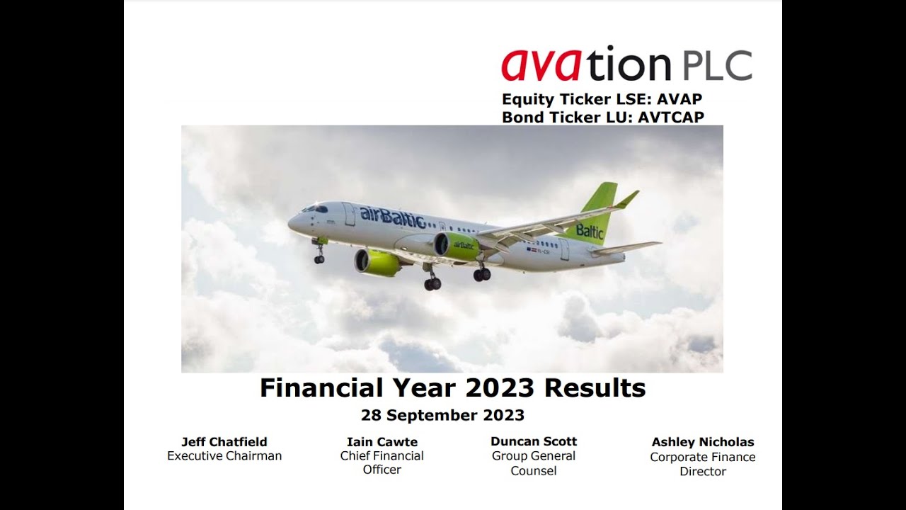 AVATION PLC - Full Year Results - YouTube