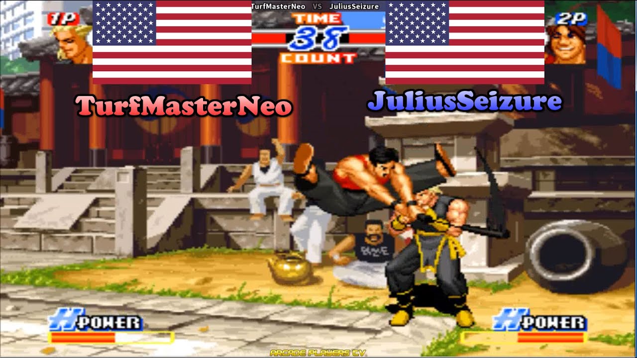 Real Bout Fatal Fury 2 TurfMasterNeo (Usa) vs JuliusSeizure (Usa) rbff2 ...