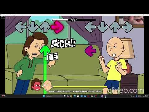 If Caillou gets Grounded was an FNF Mod... (REAL GAMEPLAY + ALMOST PERFECT!)