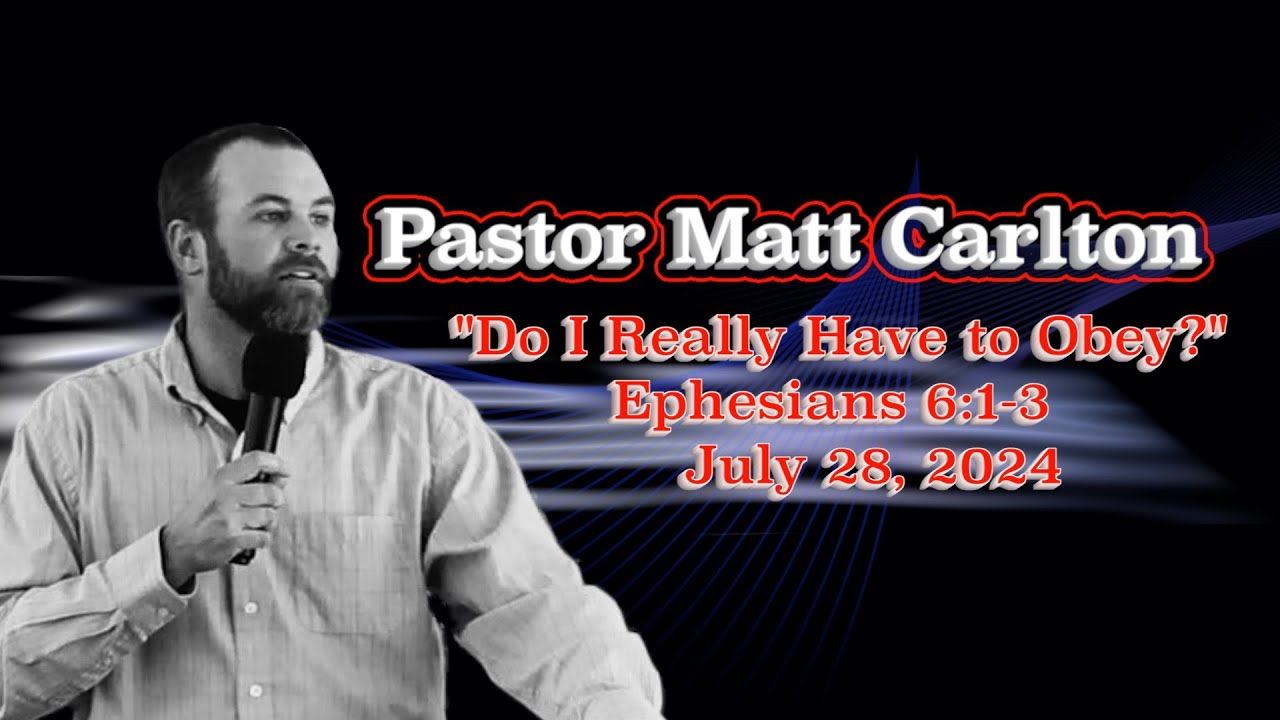 24 07 28 | Matt Carlton - YouTube