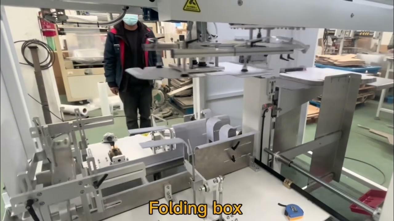 Aircraft box folding machine, automatic box folding and packing machine ...