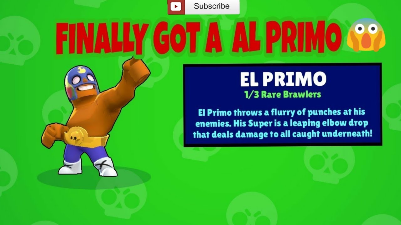 Brawl Stars - Unlocking El Primo - YouTube