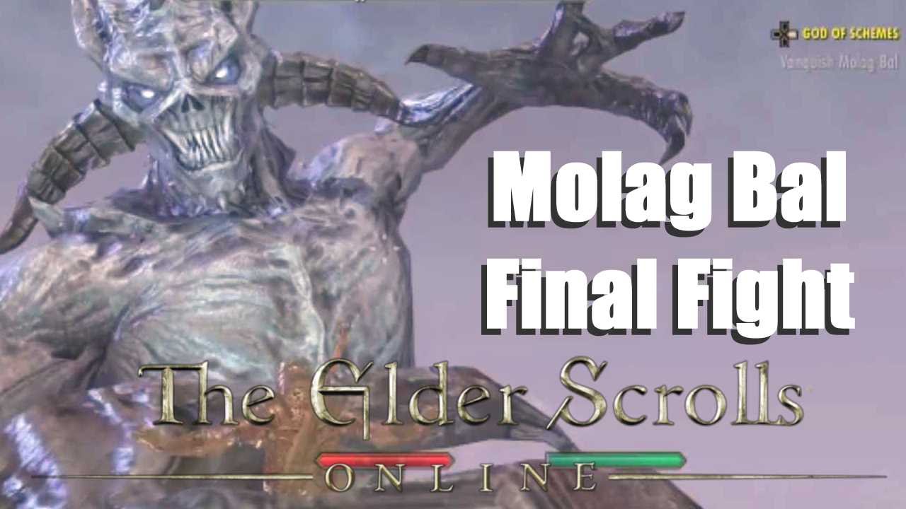 Elder Scrolls Online: Final Fight with Molag Bal - YouTube