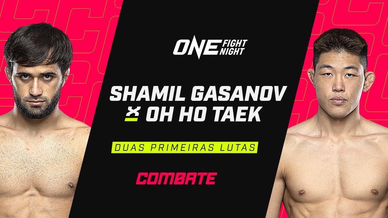 AO VIVO | ONE FIGHT NIGHT 18 | DUAS PRIMEIRAS LUTAS | combate.globo ...
