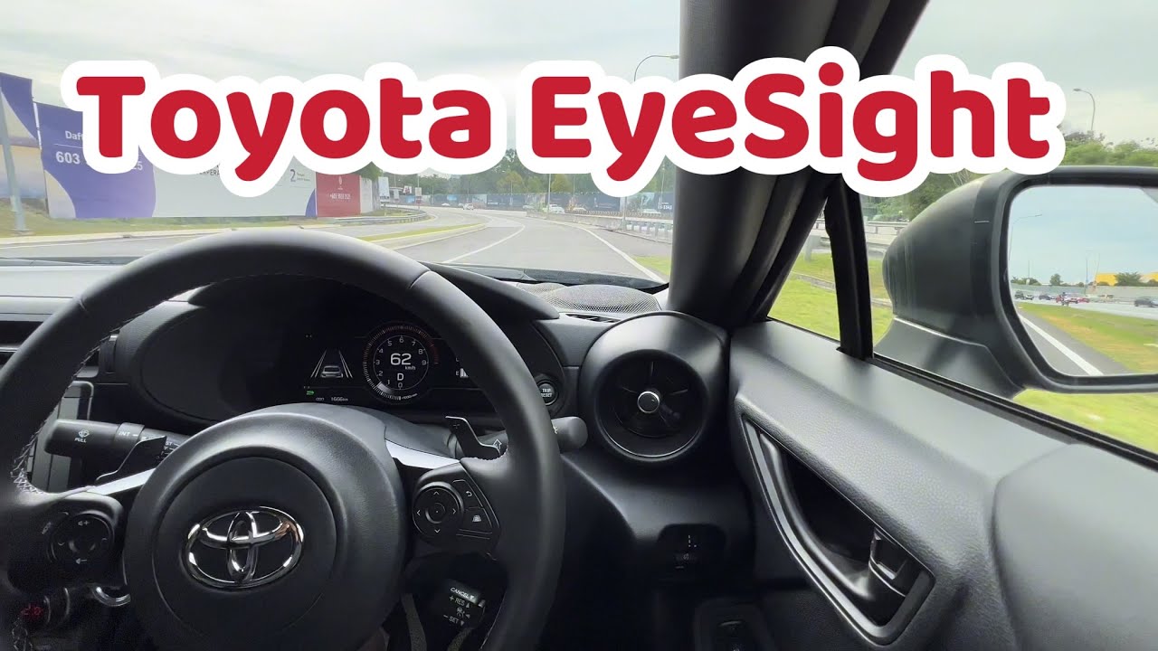 Toyota GR86 EyeSight Cruise Control [by Subaru] - YouTube