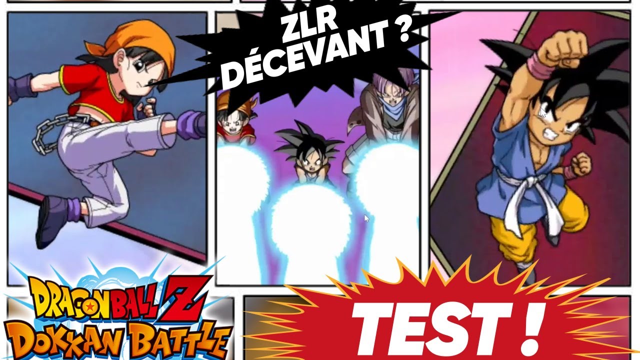 UN ZLR OUBLIABLE ? TEST TRIO GT ZLR DOKKAN BATTLE - YouTube