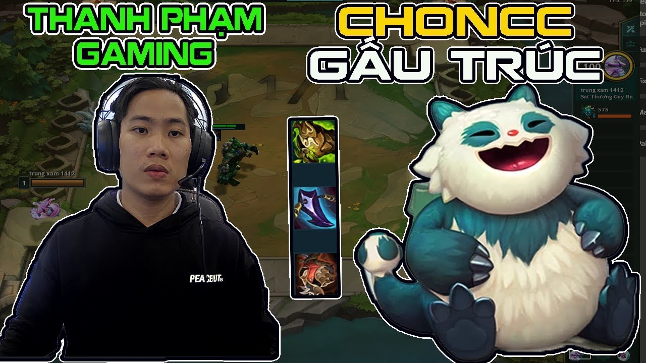 Reaction game | Đấu trường chân lý skin choncc | Trang phục choncc gấu ...
