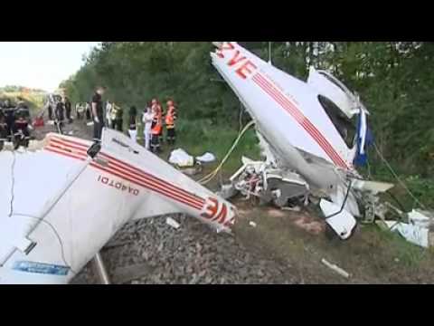 Crash of Diamond DA40 TDI Star, F-GZVE, Saint-Sauveur, France, www ...