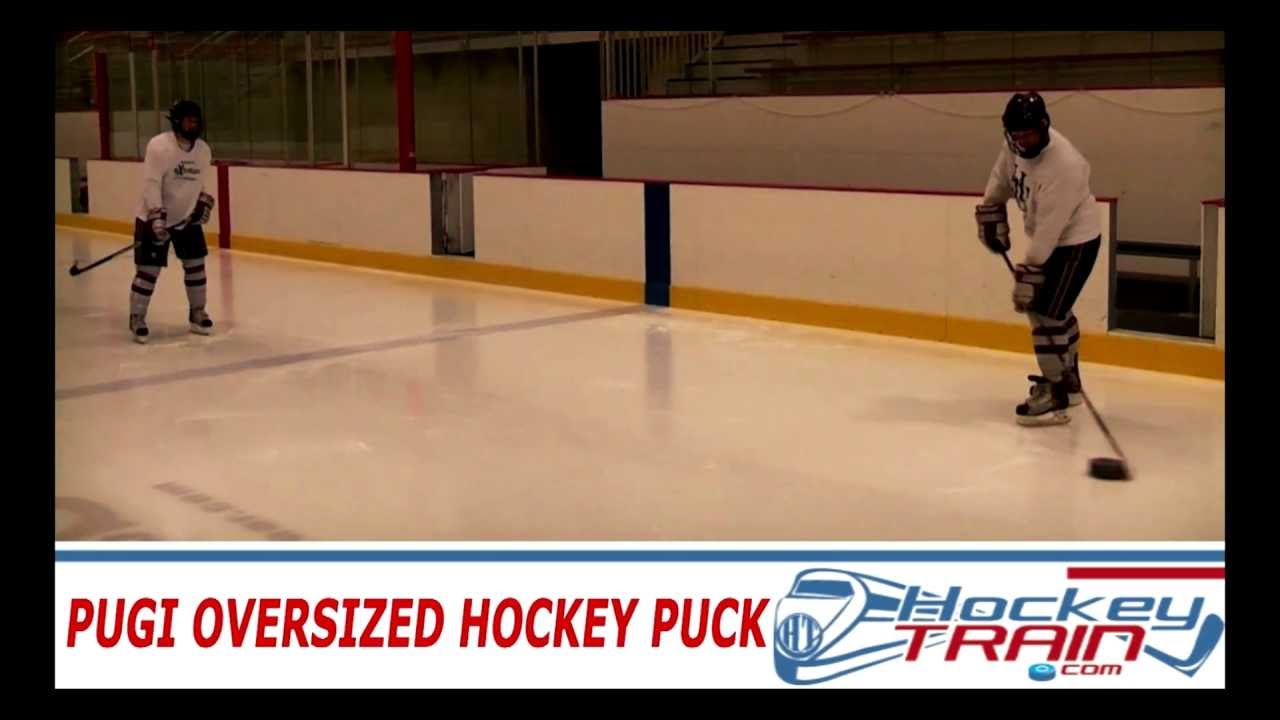 Pugi Puck - Oversized Hockey Pucks - YouTube
