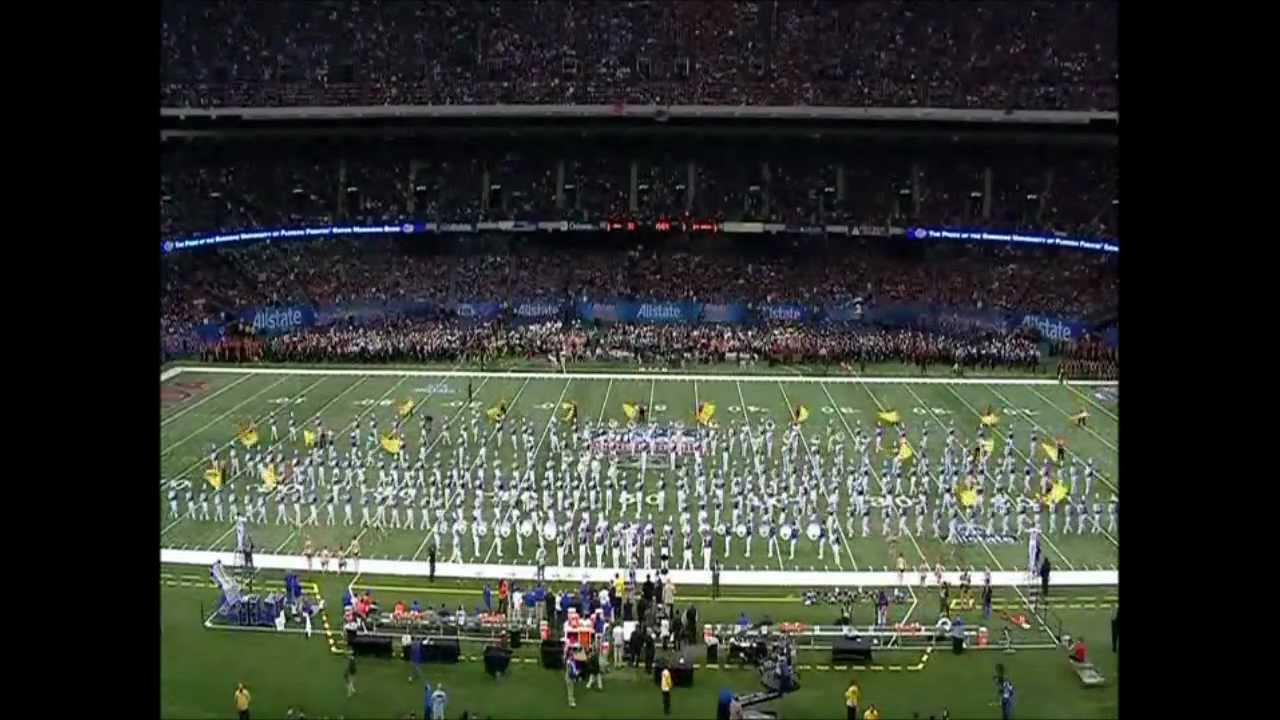Gator Band- 2010 Sugar Bowl - YouTube