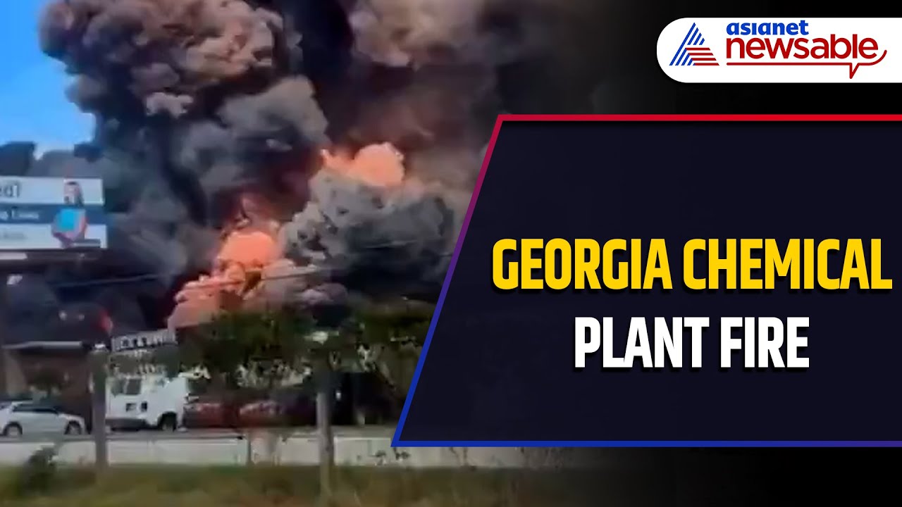 Massive Plumes of Smoke Rise After Georgia Chemical Plant Fire ...