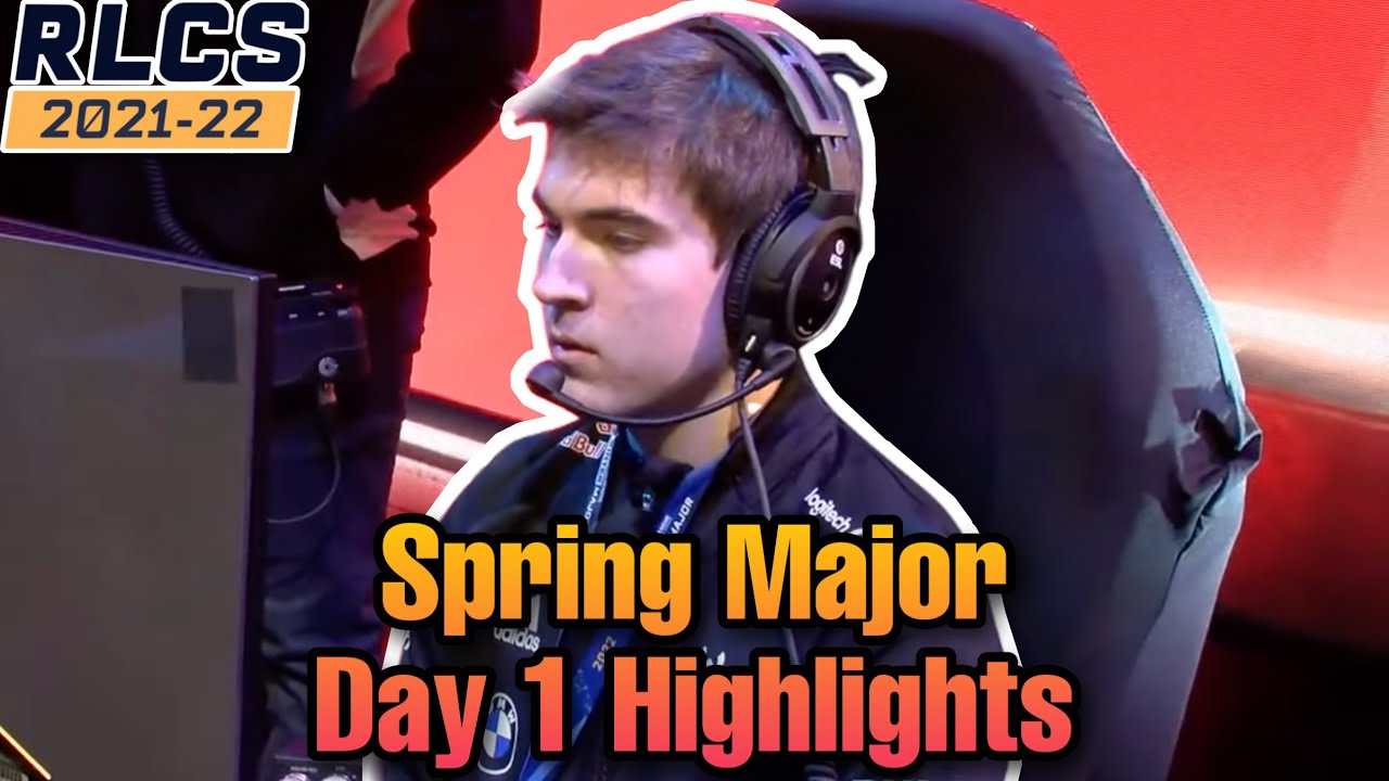 Spring Major Day 1 Highlights (All Goals) RLCS 2021-2022 - YouTube