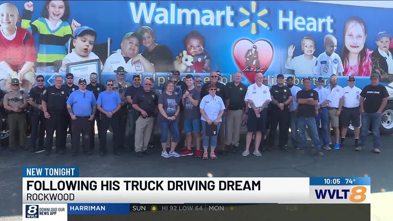 Walmart Heart program celebrates 17-year-old in Rockwood - YouTube