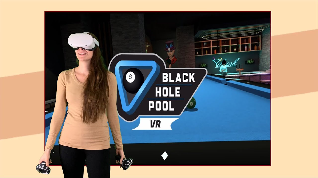 Jetzt wird eingelocht - Black Hole Pool VR / App Lab / Multiplayer ...