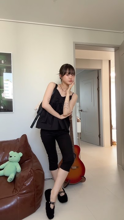 161cm 48kg 카프리팬츠 코디 ☀️🌵 - YouTube