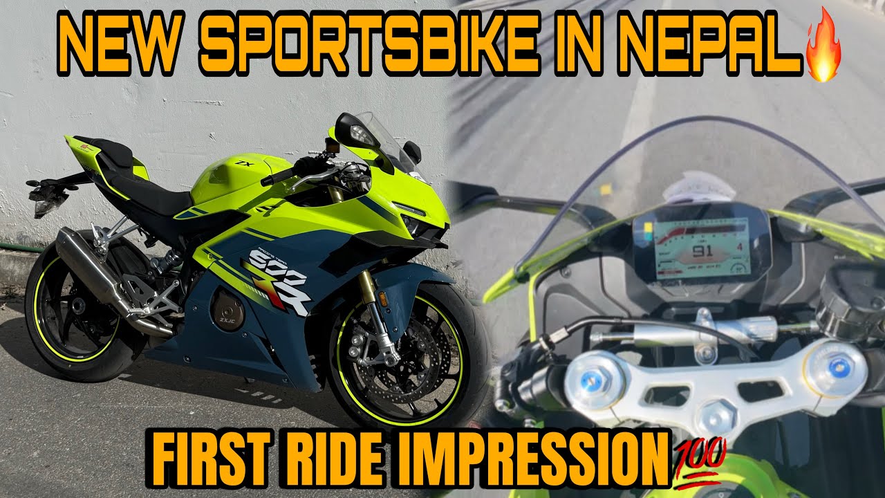 NEW 500CC SPORTSBIKE IN NEPAL🔥 | ZXMOTO 500RR💥 | FIRST RIDE IMPRESSION👌 ...