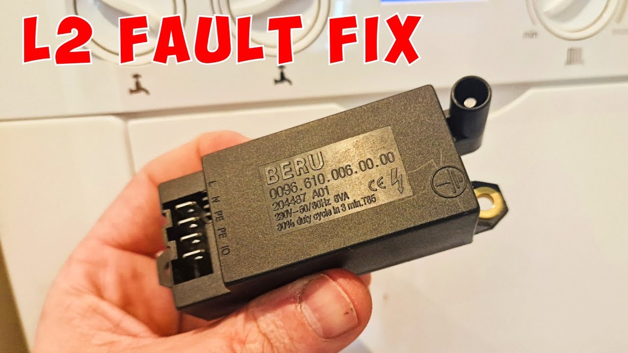 Ideal Logic Boiler Ignitor Unit Replacement L2 Fault Code Repair YouTube Ideal Logic Boiler Ignitor Unit Replacement L2 Fault Code Repair YouTube