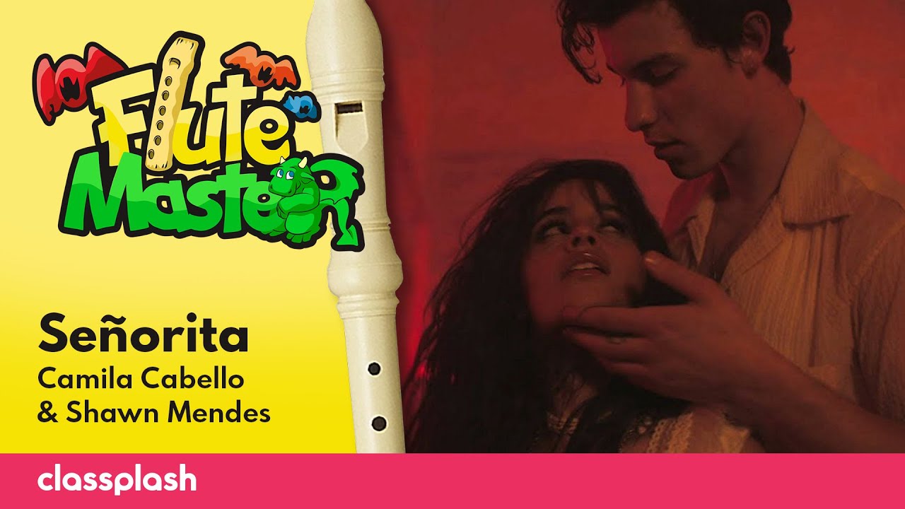 Señorita - Camila Cabello & Shawn Mendes | Recorder Lesson with Flute ...