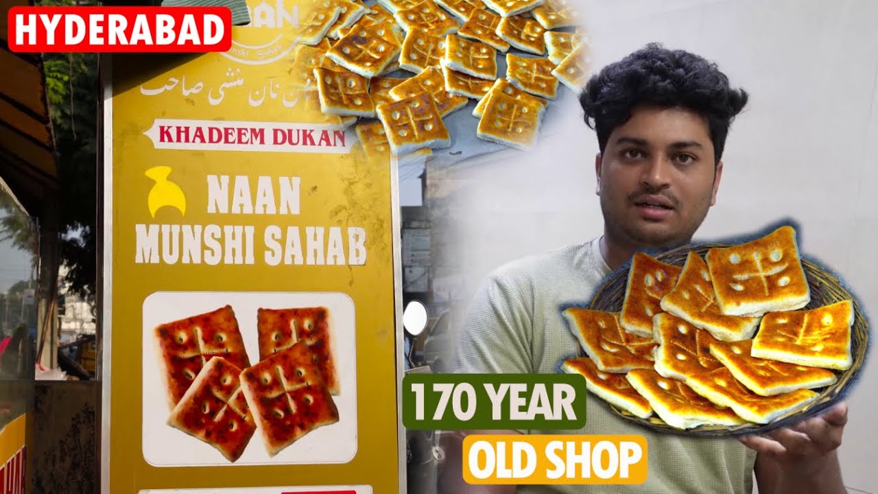 More Than 170 Years Old Roti Shop | Varieties Of Naan In Hyderabad ...