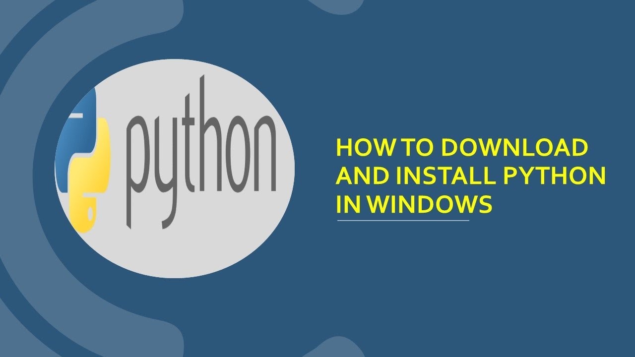 How To Download And Install Python In Windows Python 3 10 1 YouTube How To Download And Install Python In Windows Python 3 10 1 YouTube
