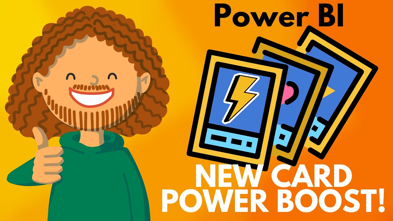Get the most out of the new Power BI card visual - YouTube