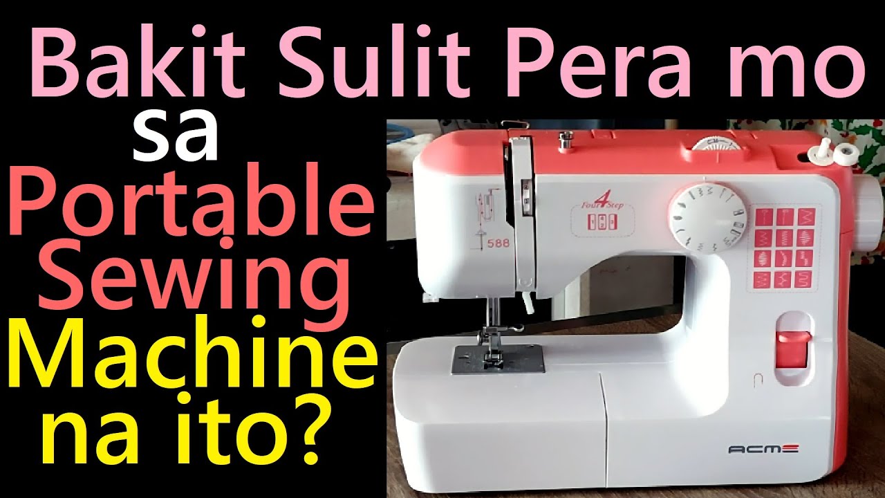 How to Use and Maintain ACME Portable Sewing Machine. HOUSEHOLD ...