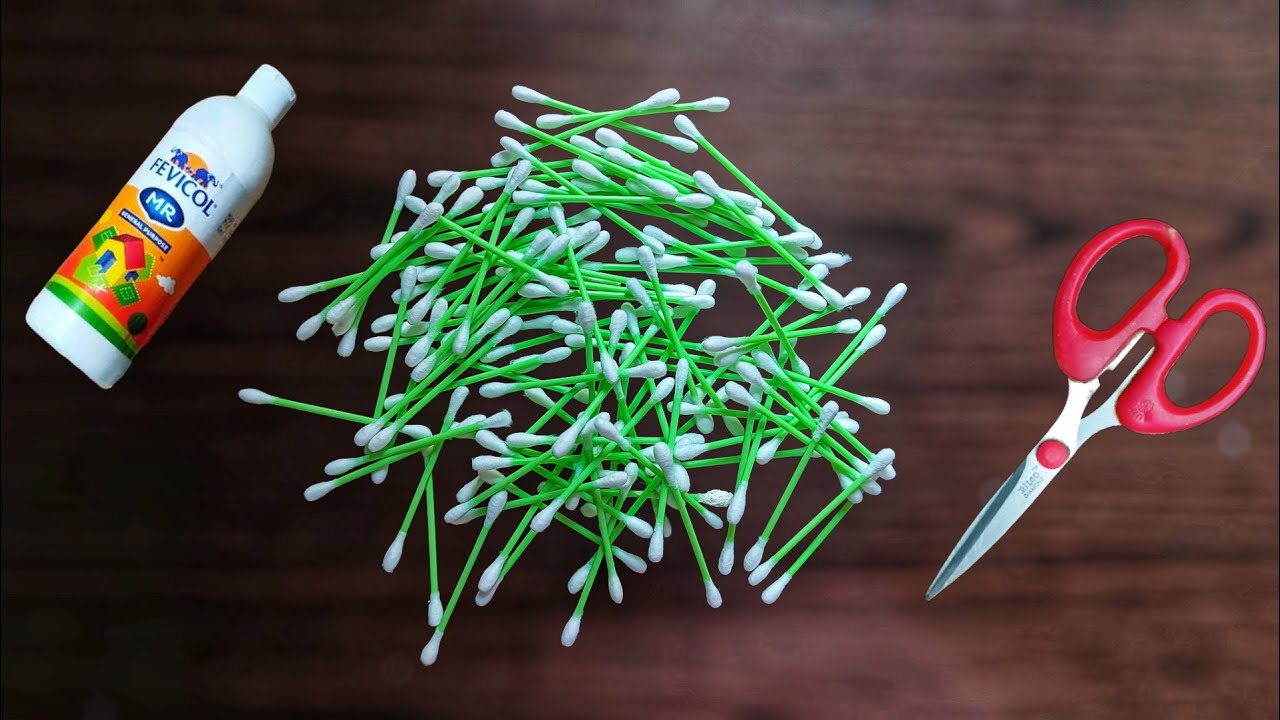 Amazing Craft Using Earbuds - DIY Home Decoration idea - YouTube