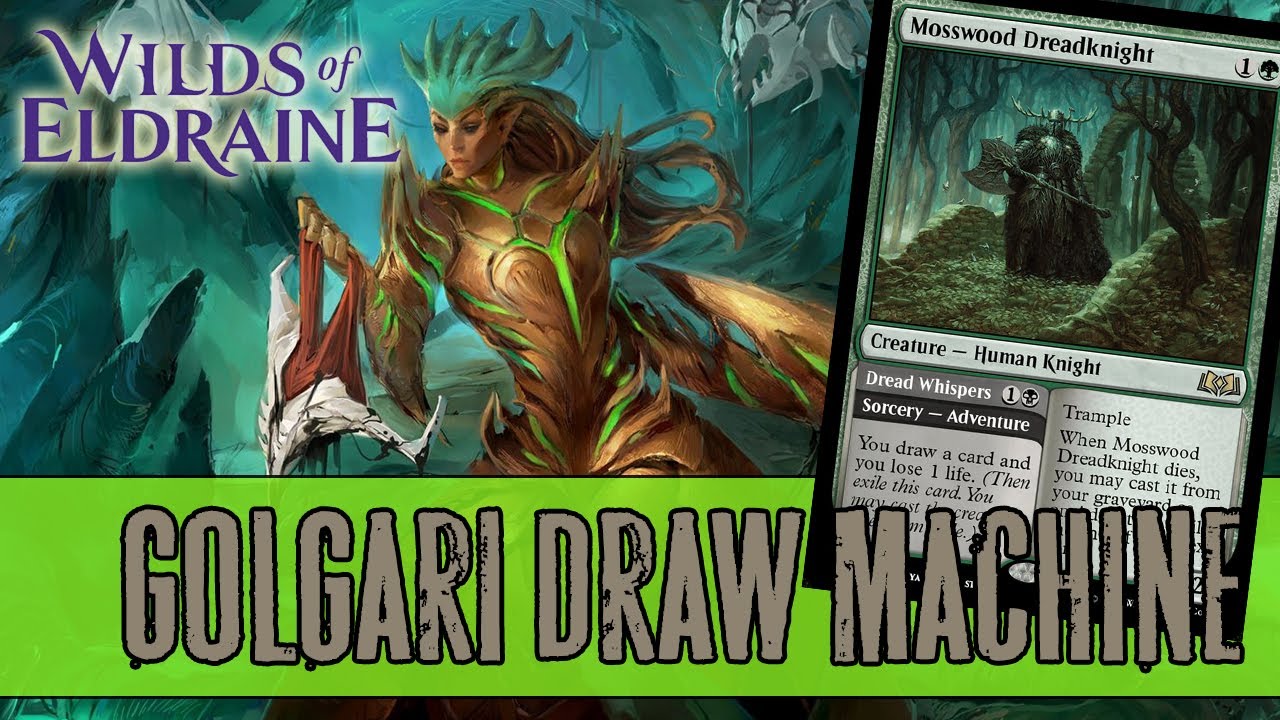 Новые АГГРО Голгари на доборе! Golgari Aggro Draw Wilds of Eldraine ...