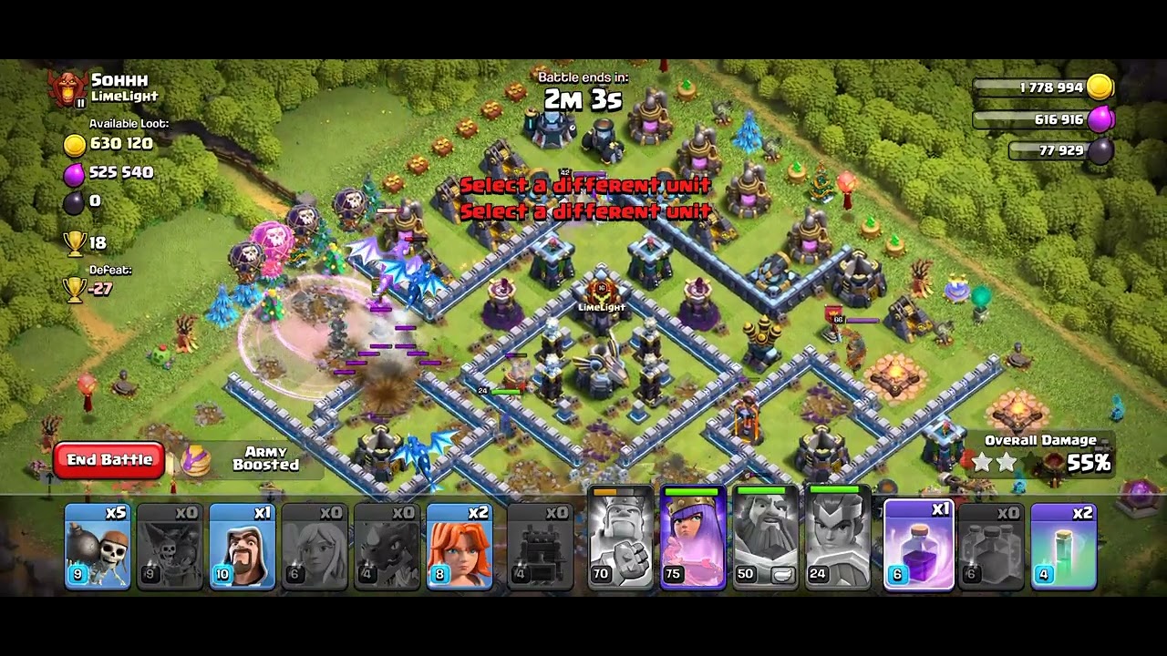 COC Multiplayer battle 😲😲 - YouTube